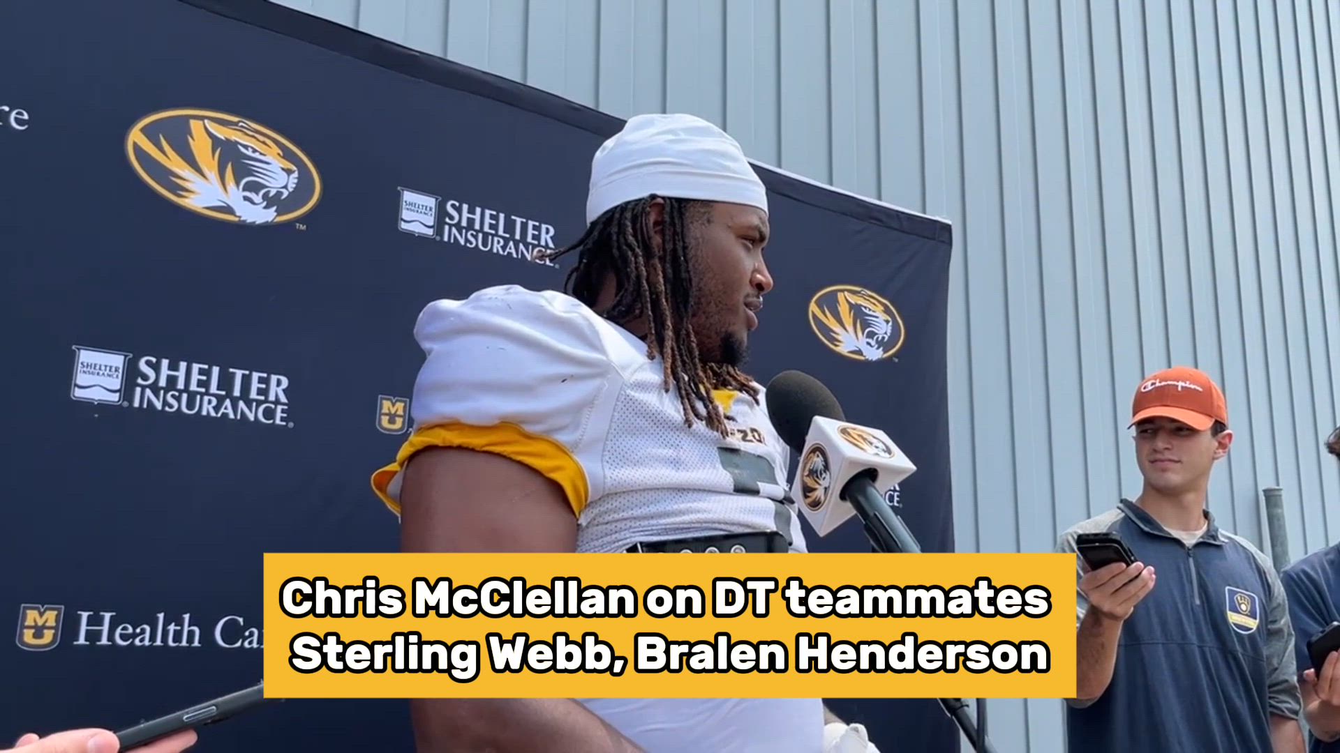 Chris McClellan on DT Teammates Sterling Webb, Bralen Henderson