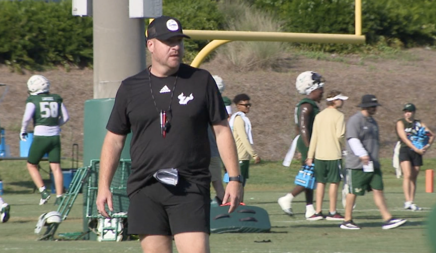 USF opens preseason camp with high hopes for 2025