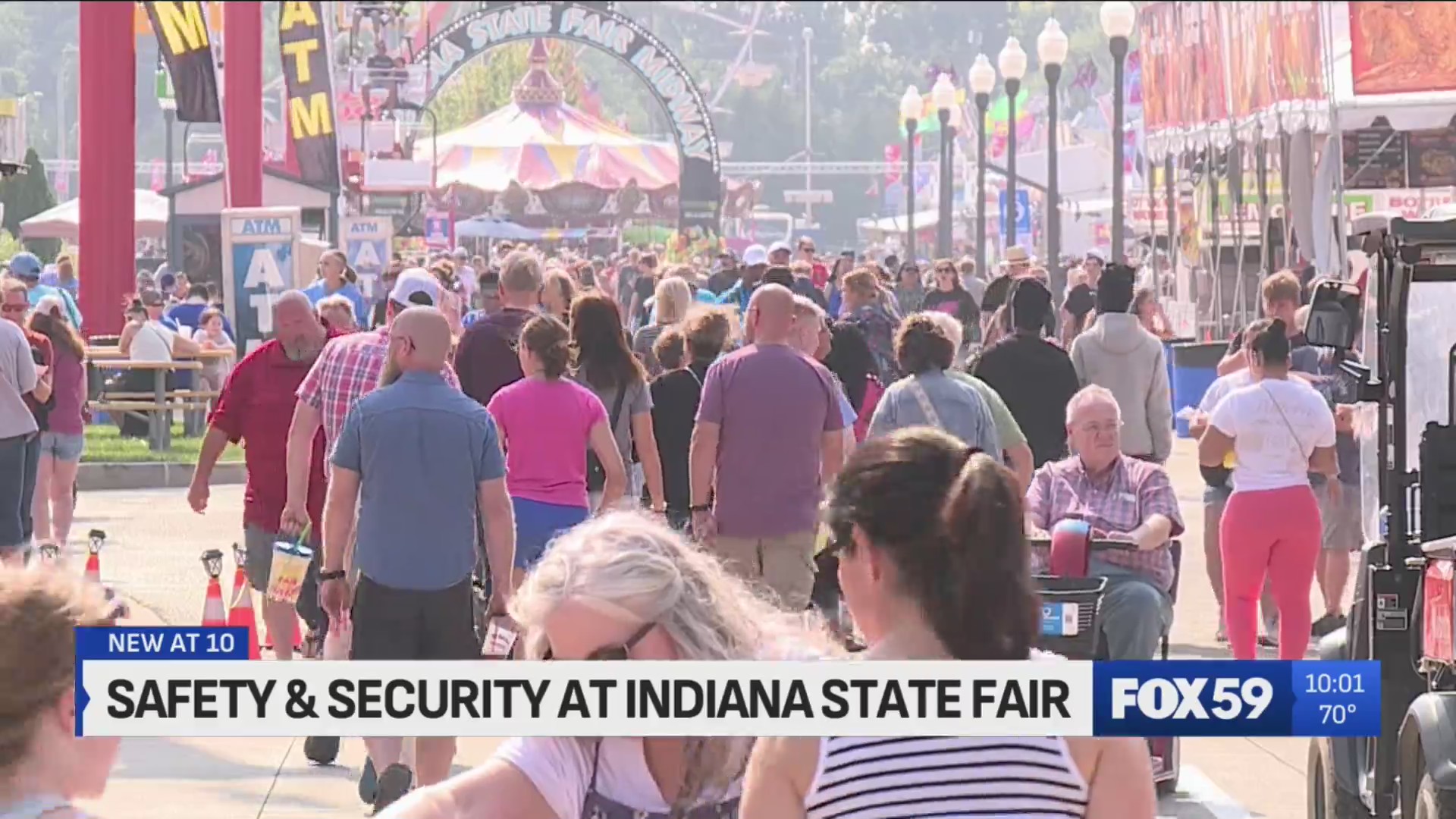 Safety and security protocols at the Indiana State Fair