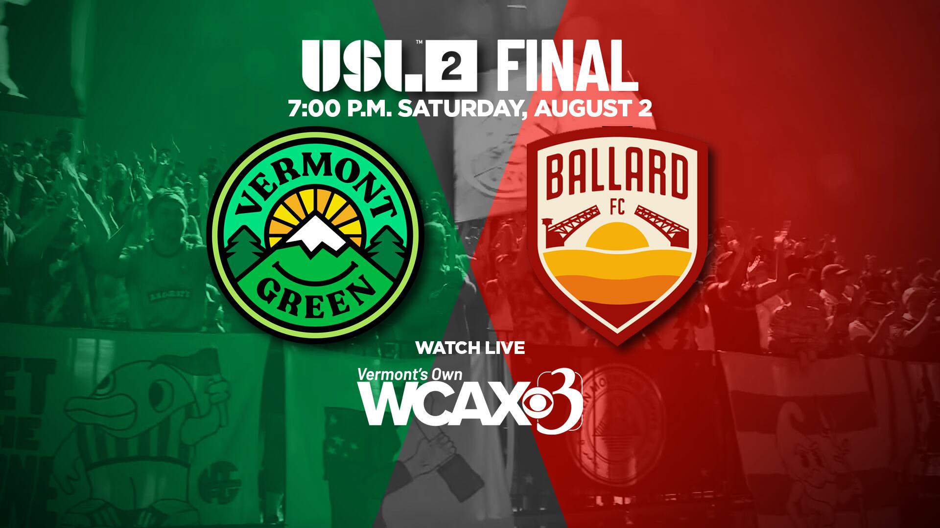 HOW TO WATCH: Vermont Green FC’s championship game on WCAX