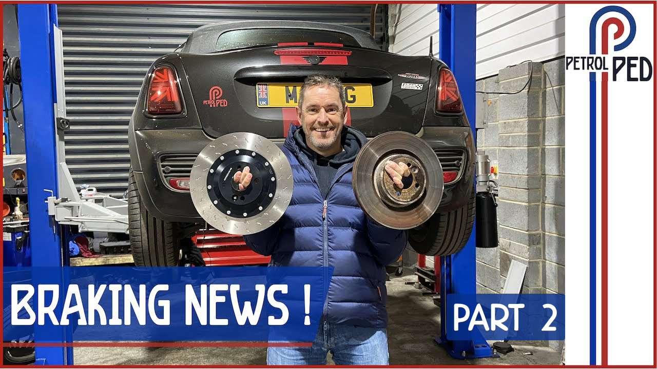 JCW Mini Roadster voorzien van Mini Challenge big brake kit | Deel 2