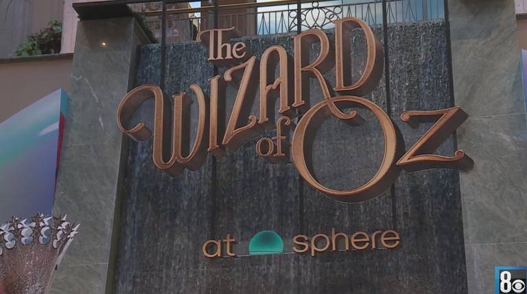 Sphere, Venetian team up for ‘Wizard of Oz’ photo spot on Las Vegas Strip