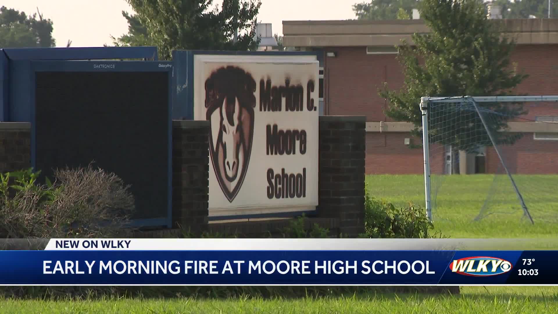 Investigation underway after fire at Moore High School