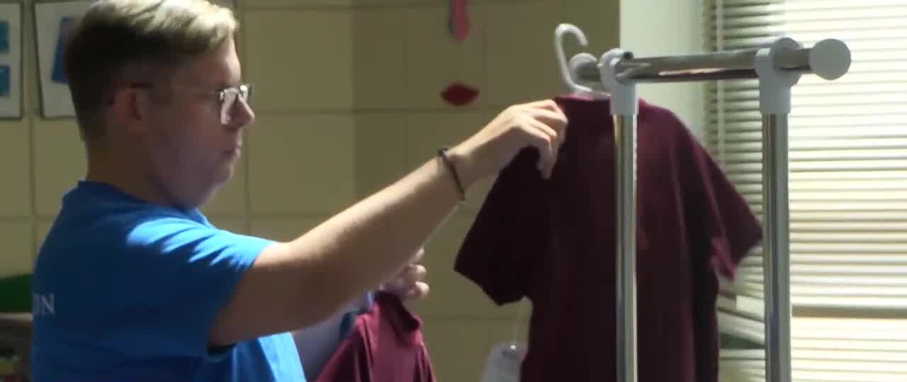 Galloway Elementary School receives uniform donations