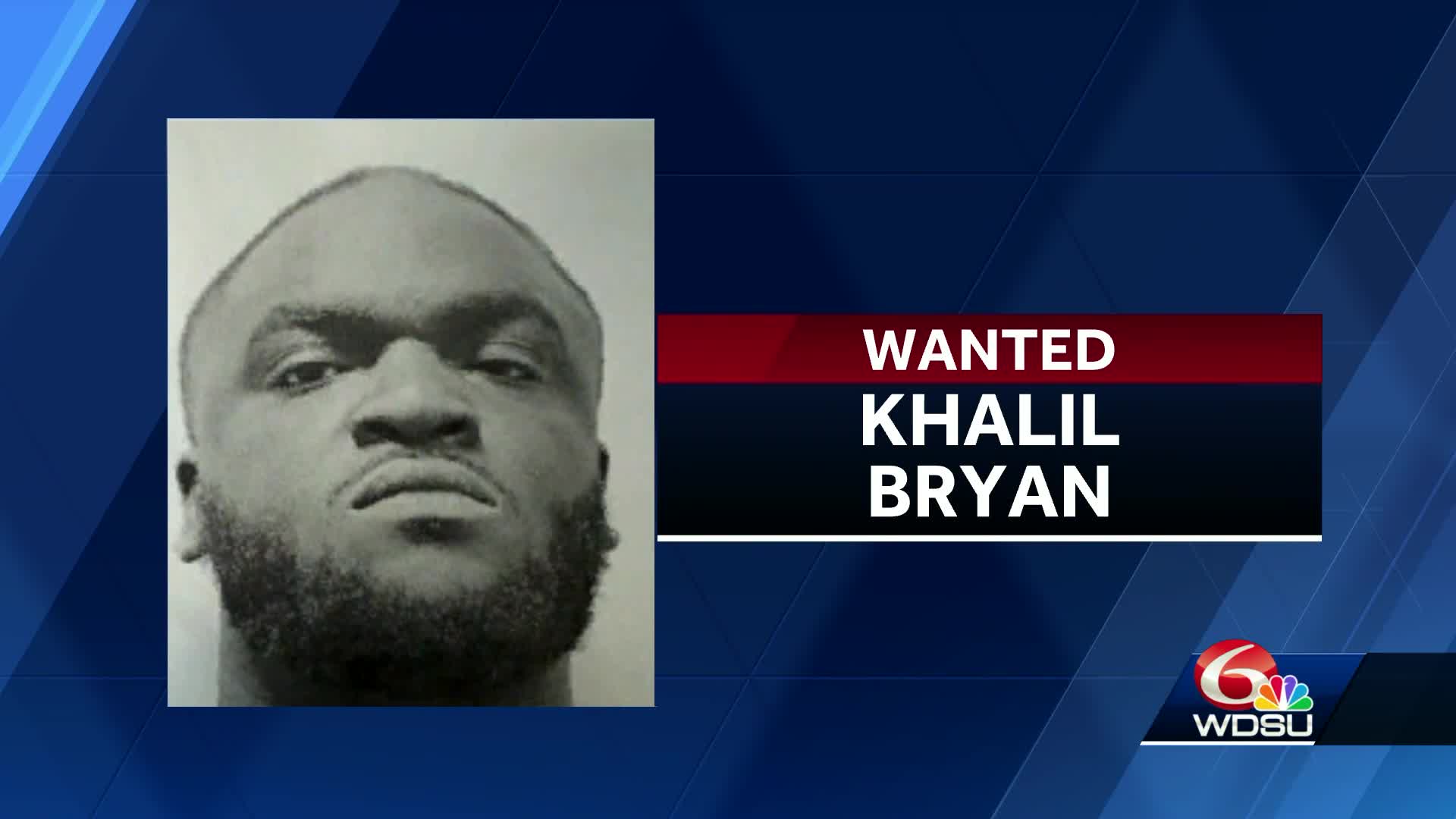 Federal agents searching for Khalil Bryan, Crimestoppers reward offered