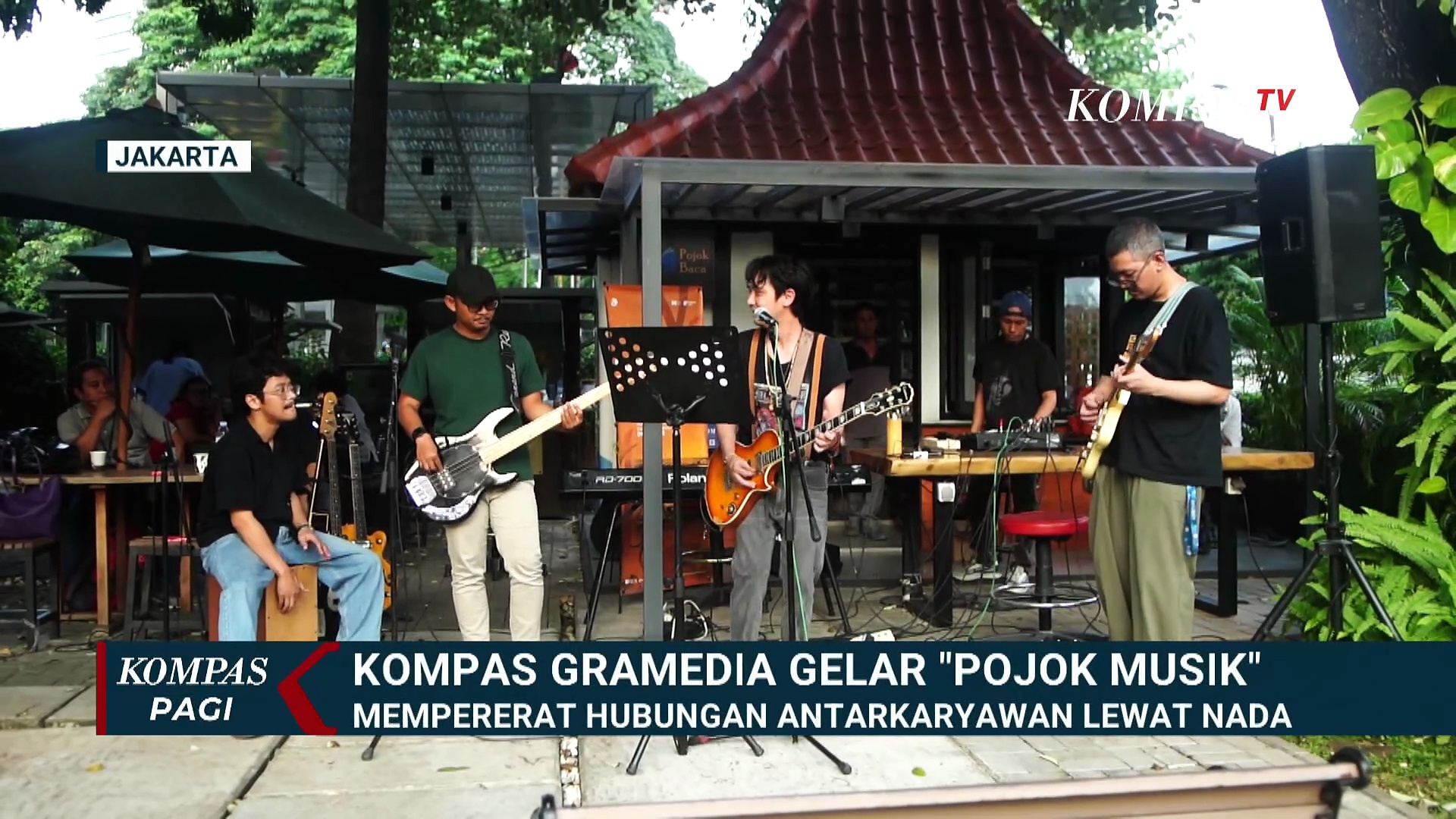 Mempererat Hubungan Antarkaryawan, Kompas Gramedia Gelar Pojok Musik ...