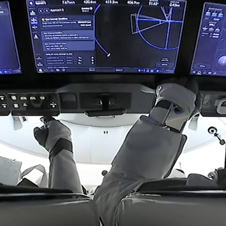 Navicella Crew-11 di NASA e SpaceX agganciata all'ISS
