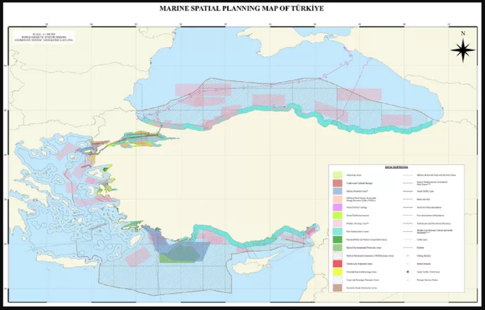Τουρκία: Εξέδωσε χάρτες για θαλάσσια πάρκα σε Αιγαίο και Ανατολική ...