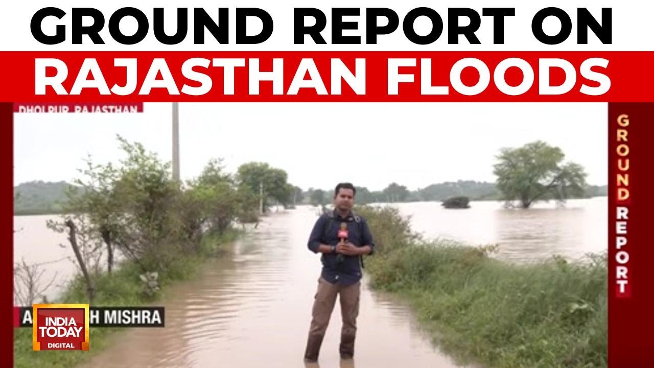 Rajasthan Floods: Chambal river wreaks havoc in Dholpur, Army deployed ...