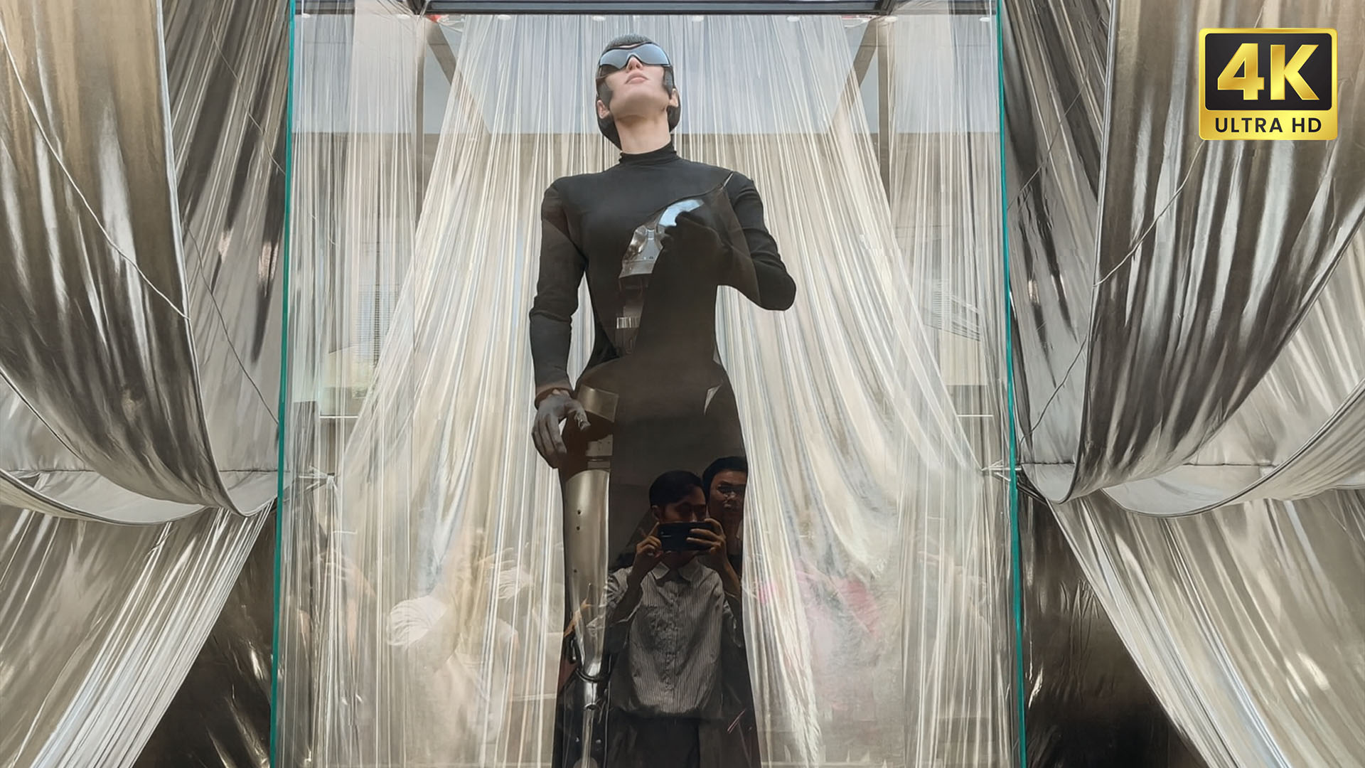 Shenzhen Exhibition Center Showcasing Large-Scale Displays in China (4K)