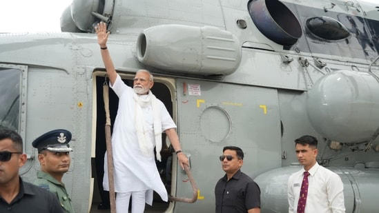 Modi in Varanasi: Key moments from Prime Minister’s visit in pics