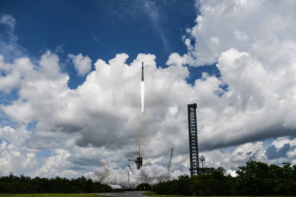 SpaceX Crew Dragon docks with International Space Station