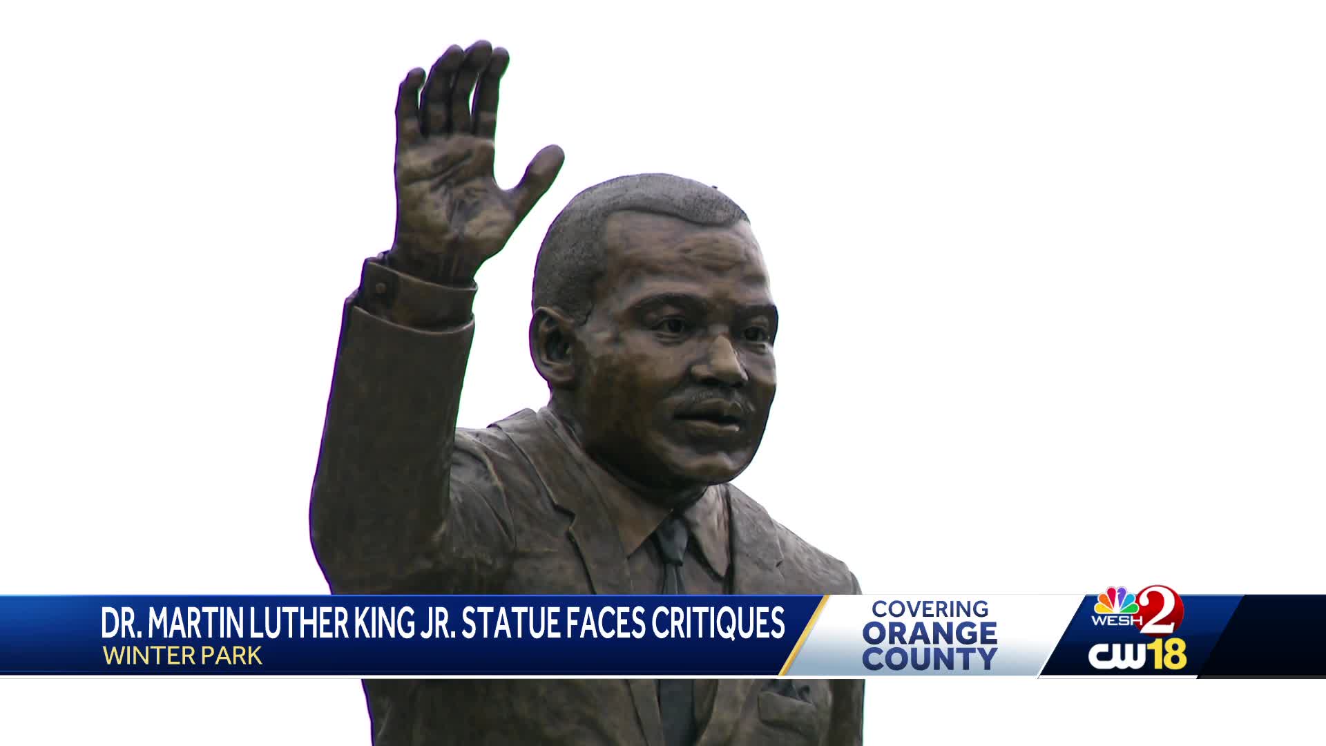 New MLK statue in Winter Park gets mixed reactions