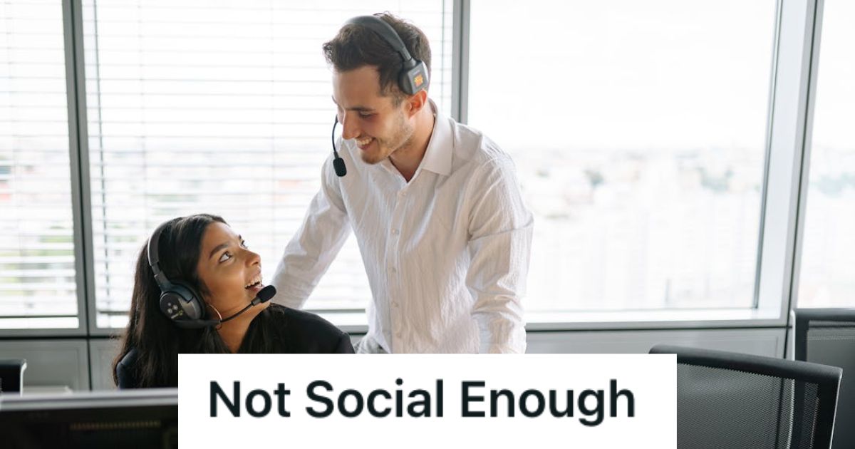 His Boss Told Him To Socialize More At Work, So The Employee Followed ...