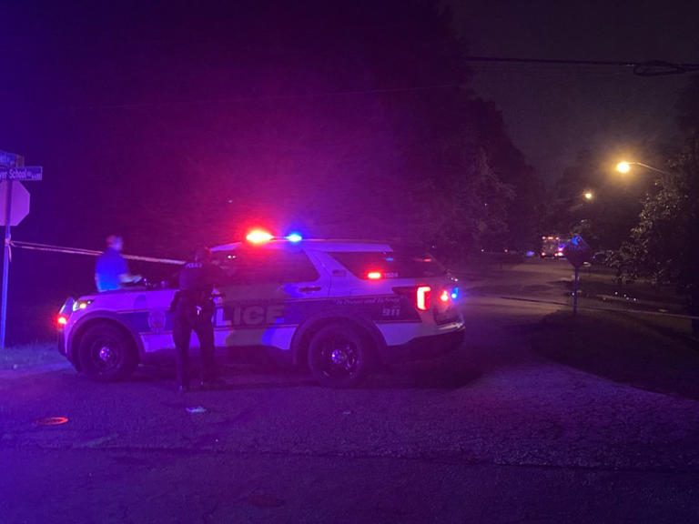 Heavy police presence off Berl Street in Winston-Salem
