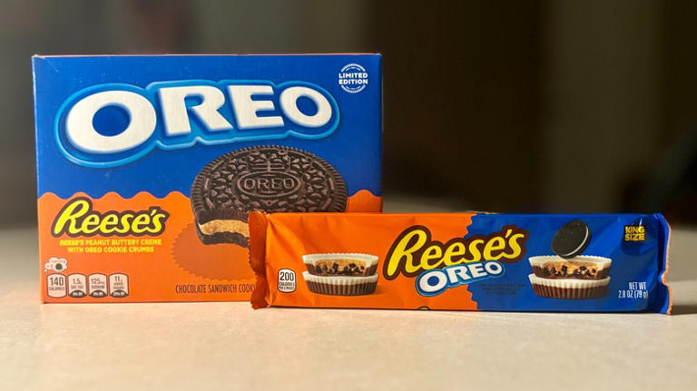 We Tried Oreo Reese's Cookie And Reese's Oreo Cup And There's One Clear ...