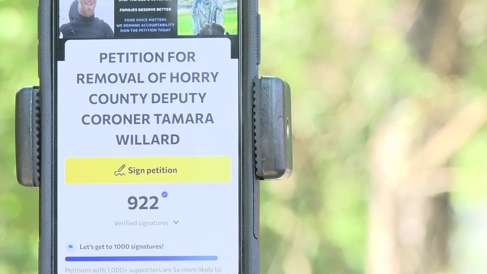 Petition calls out coroner over handling of Horry Co. high-profile ...