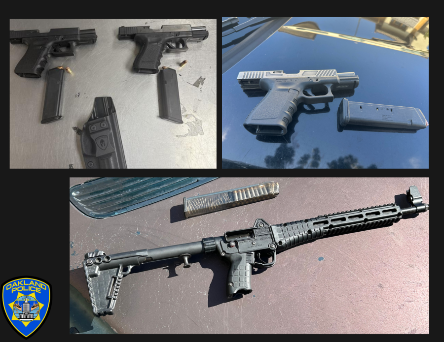 Oakland police seize 27 guns in less than a week
