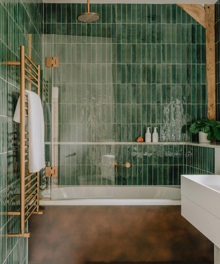 Should you choose your bathroom paint color or tiles first? Interior ...