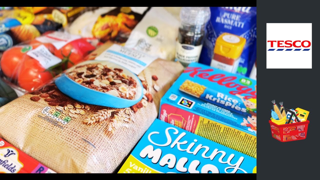 Tesco Scotland Grocery Haul | UK Family Food Shop | 28th September Haul