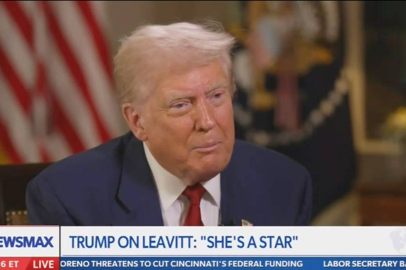 Trump's 'creepy' comment over Karoline Leavitt's 'machine gun lips ...