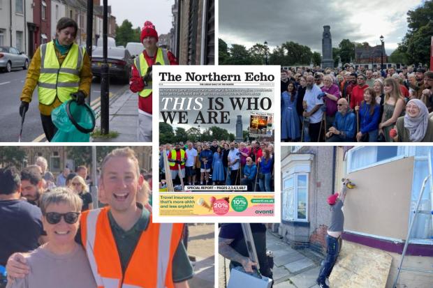 'This is who we are': How the North East came together after violent ...