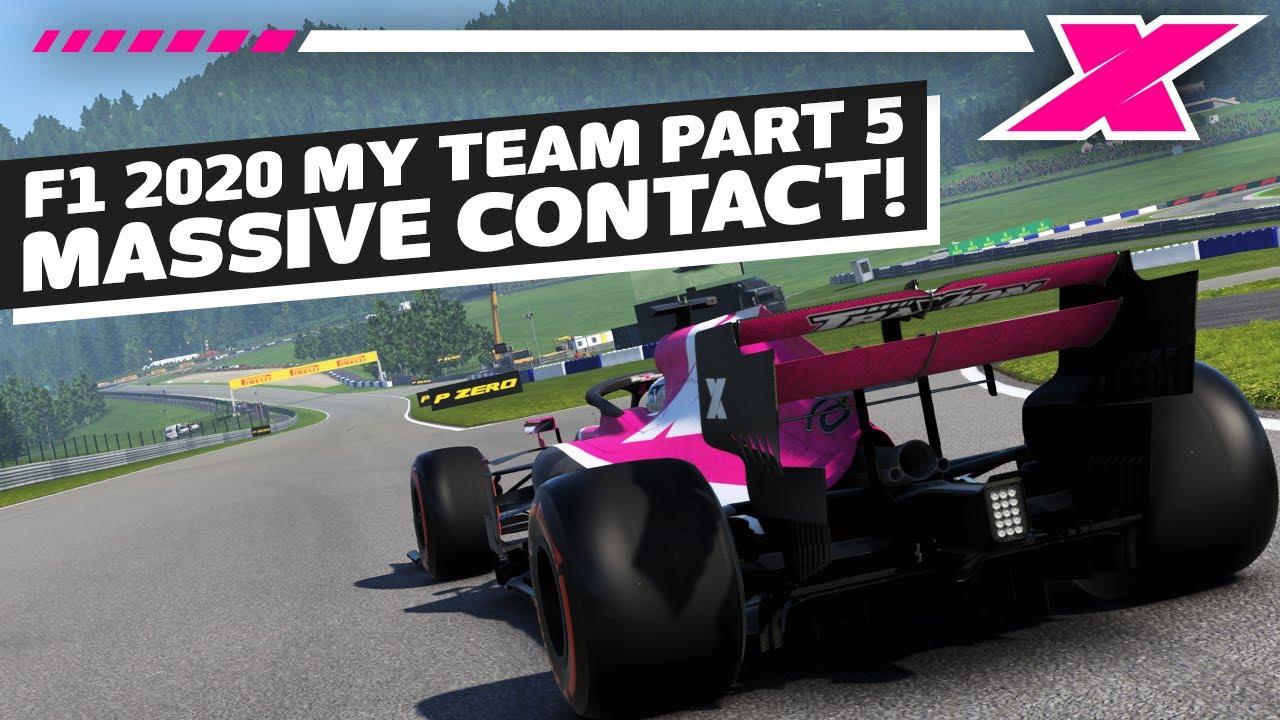 Massive Shunt! F1 2020 My Team Part 5 - Austria - Featuring Alex Gillon