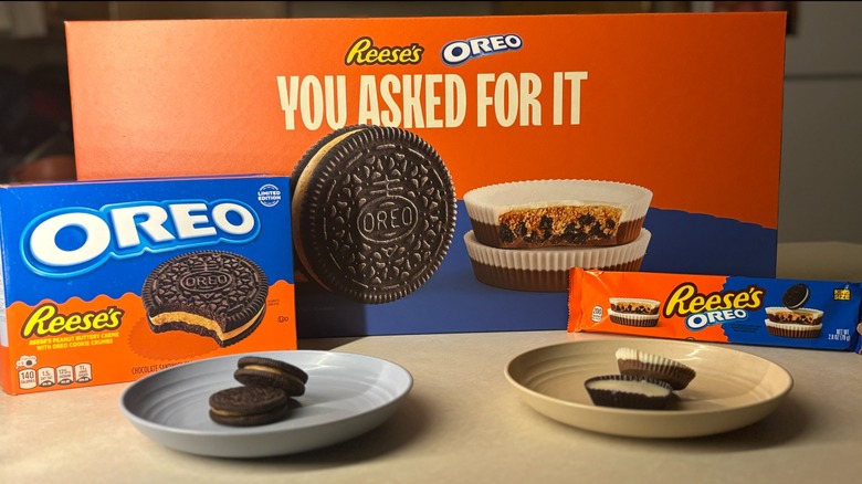 We Tried Oreo Reese's Cookie And Reese's Oreo Cup And There's One Clear ...