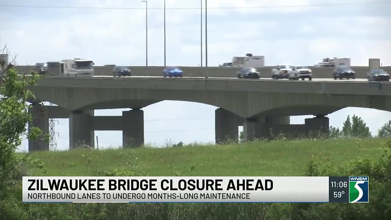 Northbound I-75 to close for months as MDOT begins $2.9M Zilwaukee ...