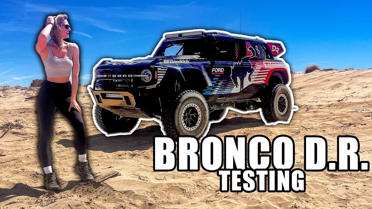 Ford's Bronco DR Test – High-Speed Off-Road Capability Unleashed