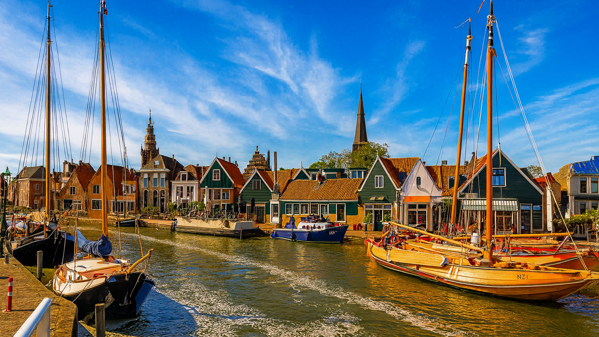 Monnickendam, Netherlands – A Relaxed Stroll Through History (4K)