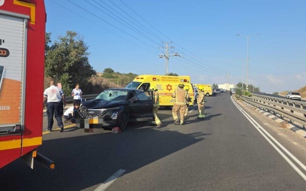 Woman killed, two injured as car plows into cyclists in northern Israel