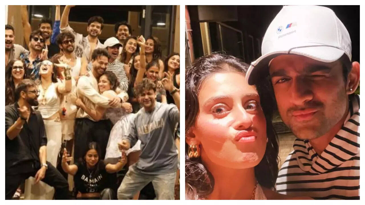 Ankita Lokhande throws a star-studded birthday bash for husband Vicky ...