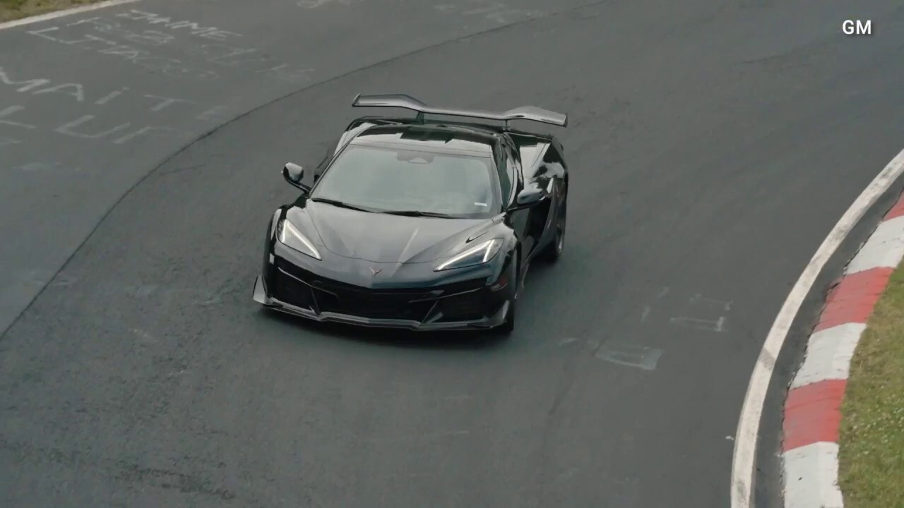 GM's Corvettes break record on world famous track