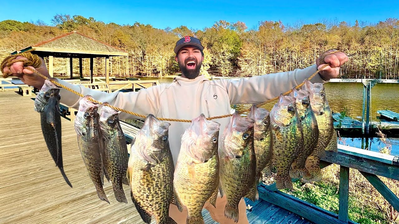 Unbelievable Crappie Haul—Boat Filled for Dinner
