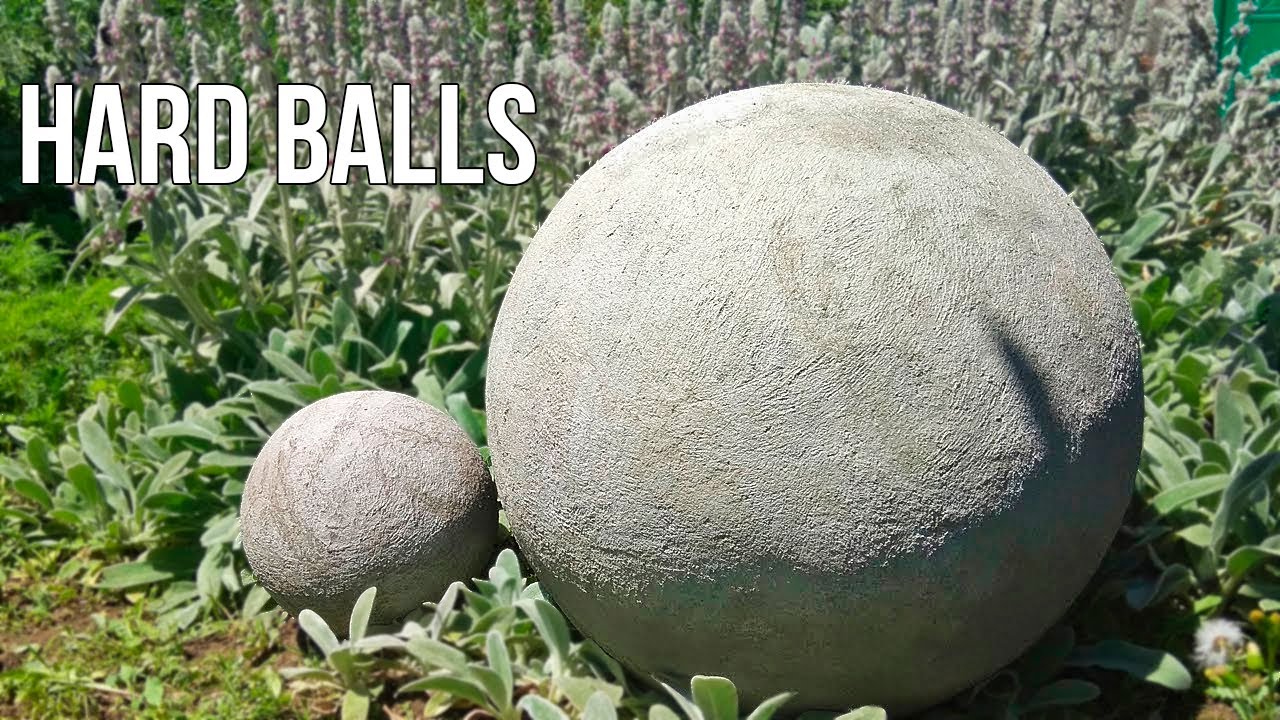 How to Make Cement Garden Balls