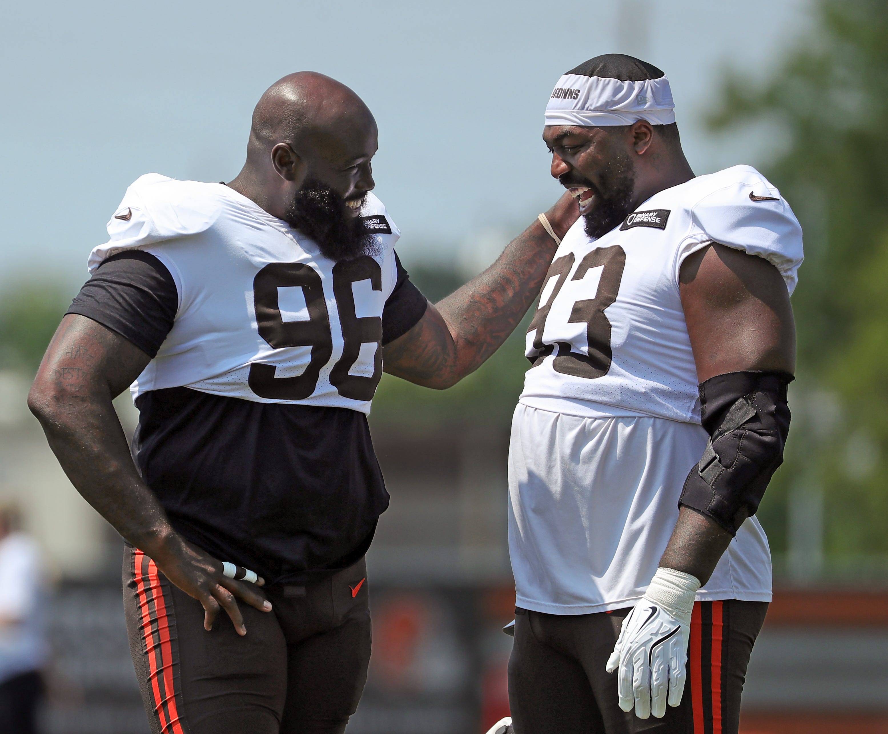 Browns veteran Maliek Collins, rookie Mason Graham 'building the ...