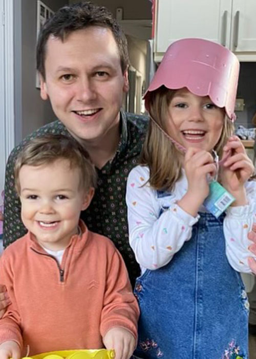 PICS: Simon Harris' children have a field day at their uncle Adam's ...