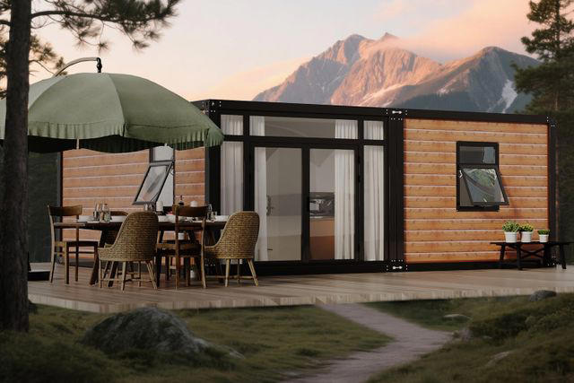 This $25K Amazon Tiny House Features Large Modern Windows and a ...