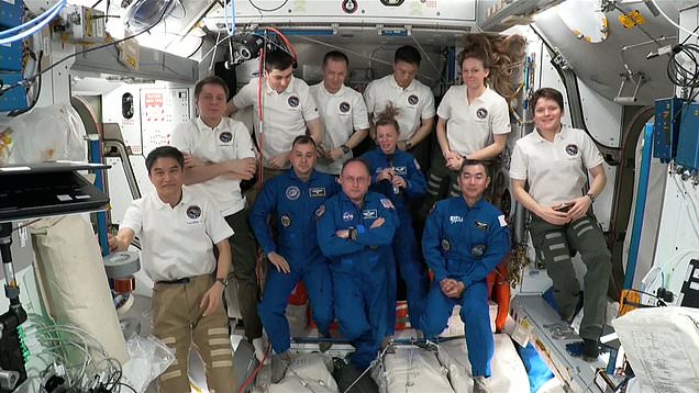 NASA's SpaceX Crew-11 arrives at International Space Station