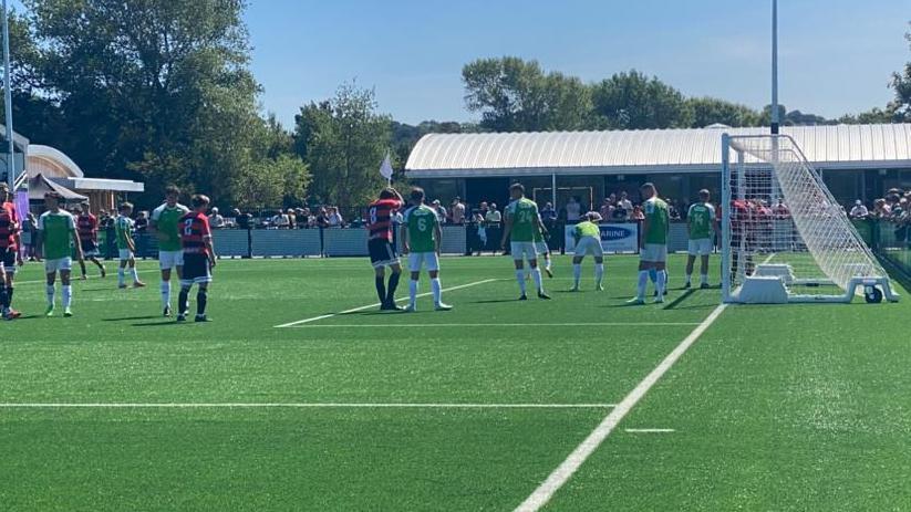 Guernsey FC force FA Cup replay after Bedfont Sports draw