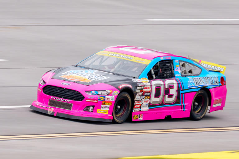 ARCA team's trailer flips, equipment damaged in crash on I-80