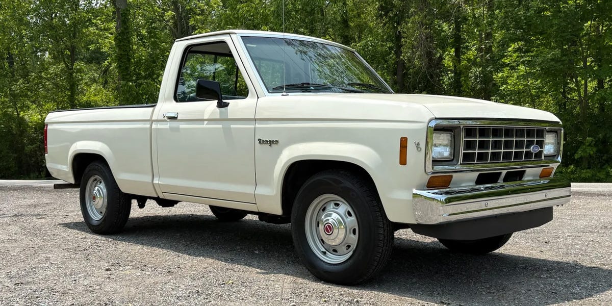 1986 Ford Ranger on Bring a Trailer Is the Definition of an Honest Pickup