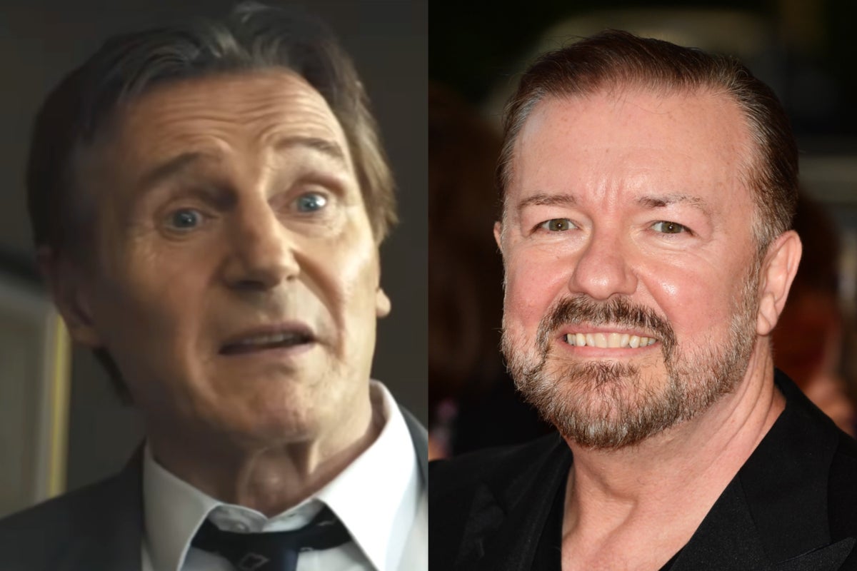 Ricky Gervais clip convinced The Naked Gun director to make Liam Neeson ...