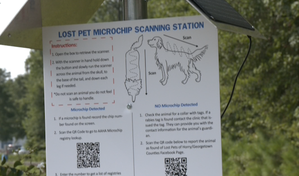 Horry County introduces new animal microchip scanner stations to help ...