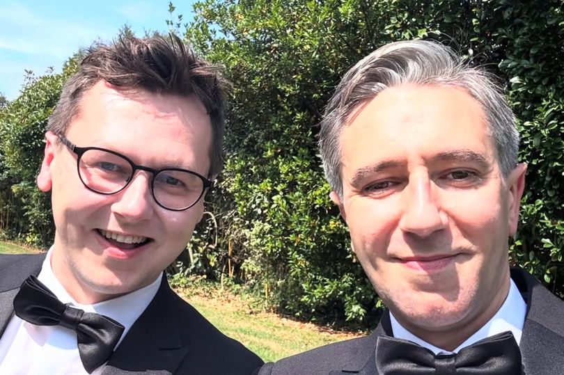 Simon Harris shares series of sweet posts as brother Adam marries long ...