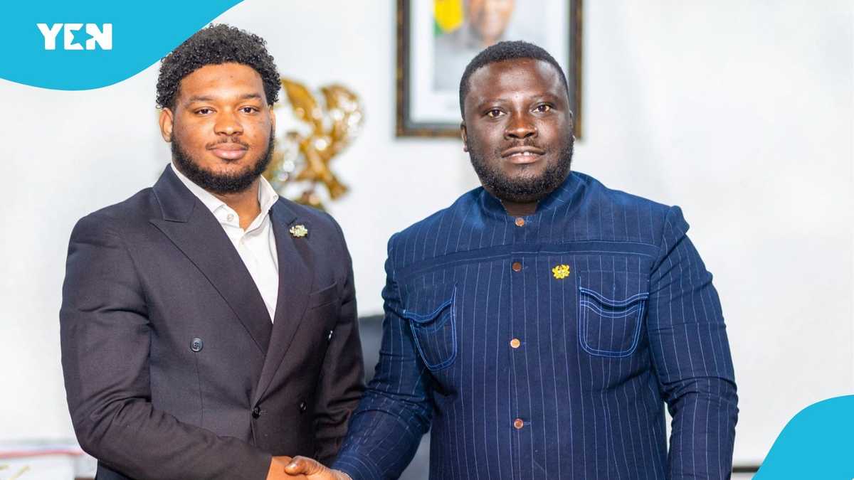 Otumfuo's Son Nana Opoku Ware meets Dr Frank Amoakohene, holds talks on ...
