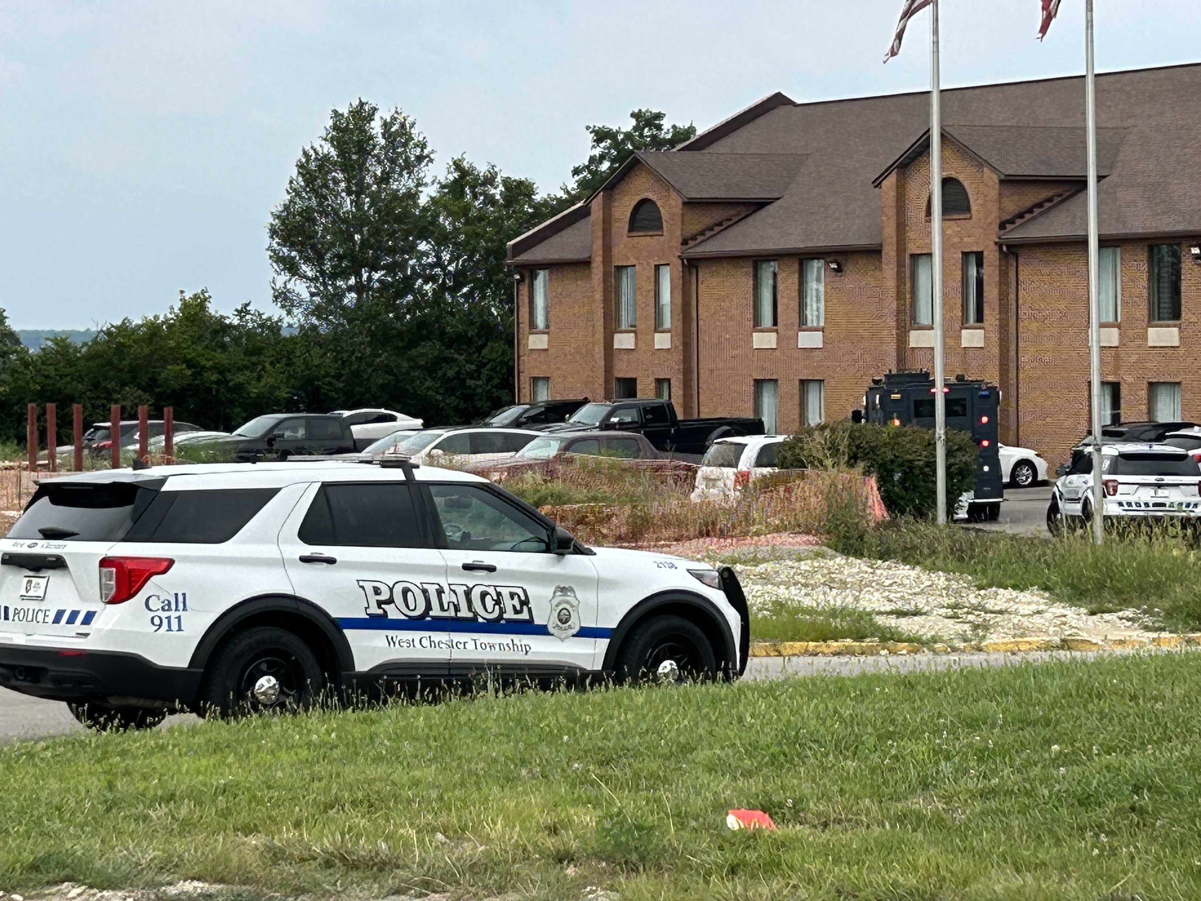 SWAT team on scene at West Chester Twp. hotel; nearby roads remain closed