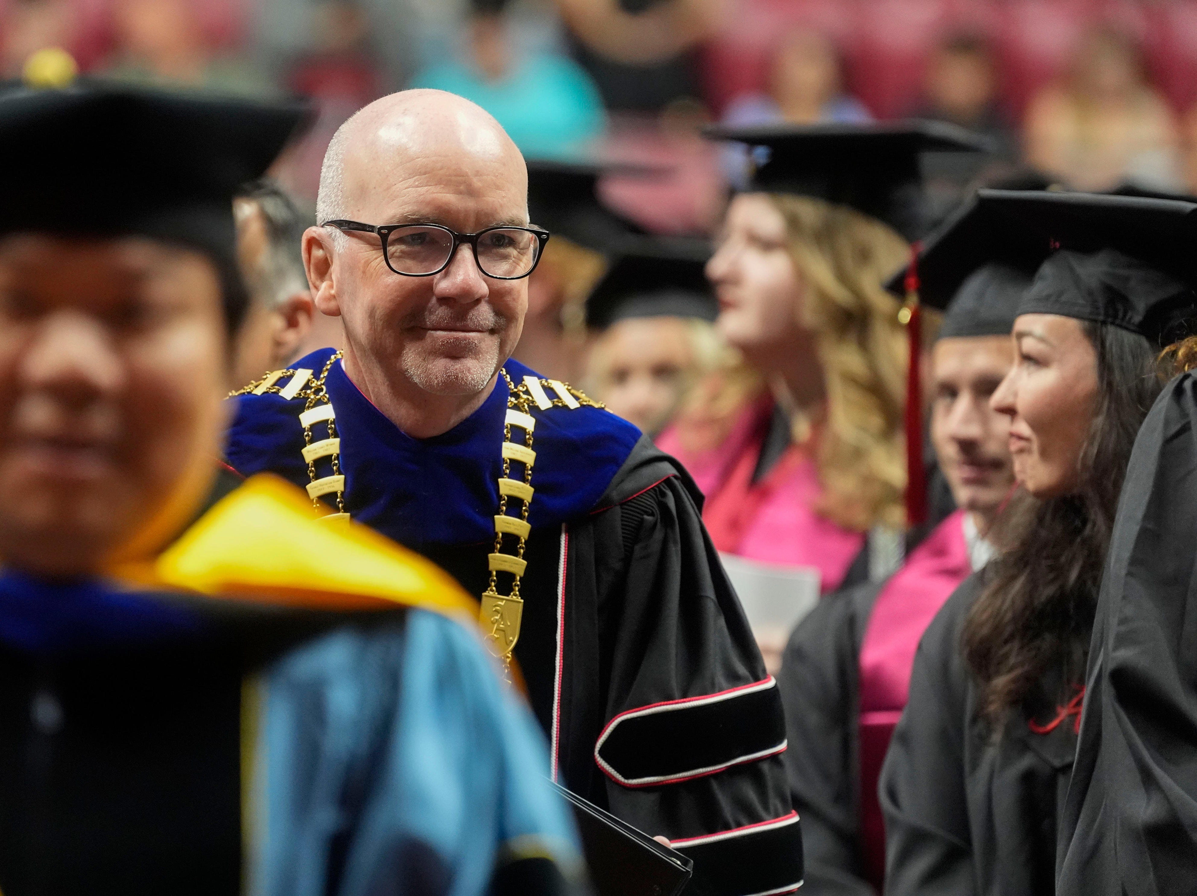 Peter Mohler presides at first graduation as University of Alabama ...