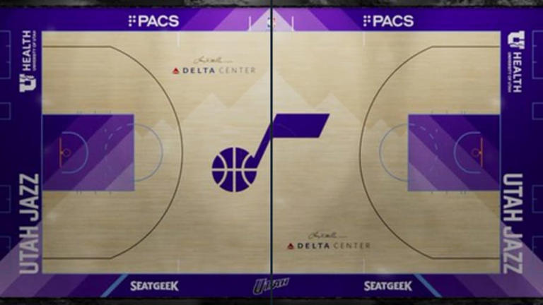 Utah Jazz Give First Look at New Uniforms, Court for 2025-26